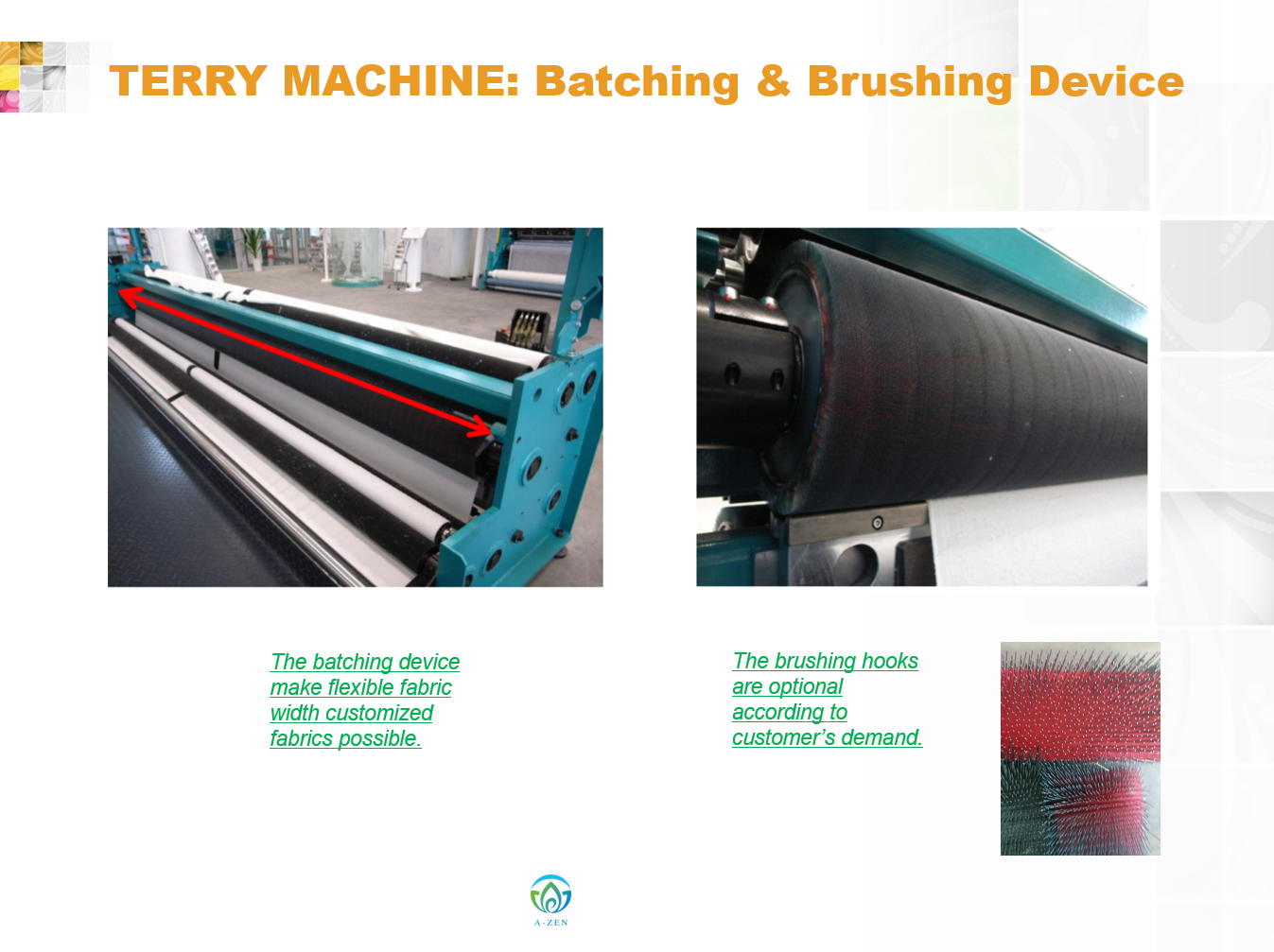 【AZEN ACADEMY】Warp Knitting Terry Machine Brief Introduction - A-ZEN ...